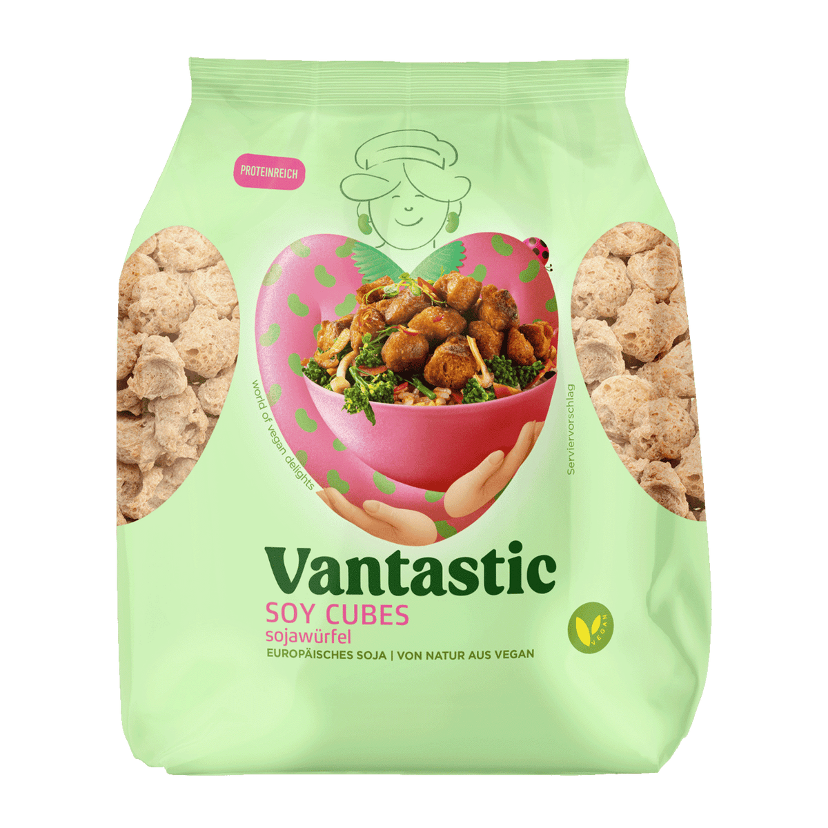 Vantastic Textured Soya Cubes 250g – AlternativeStores.com