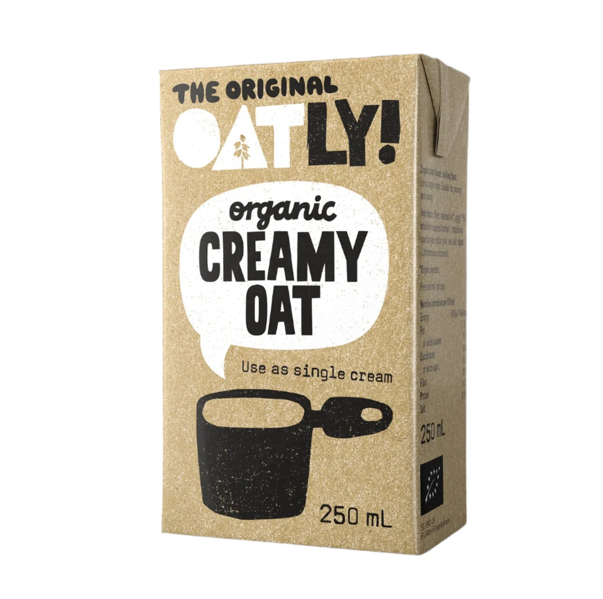 Oatly Organic Creamy Oat Single Cream 250ml – AlternativeStores.com