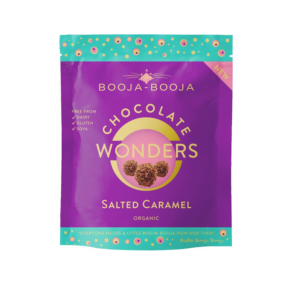 Booja Booja Organic Chocolate Wonders - Salted Caramel 65g ...