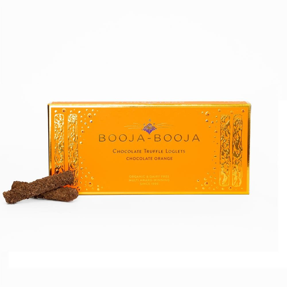 Booja Booja Chocolate Truffle Loglets - Chocolate Orange 115g ...
