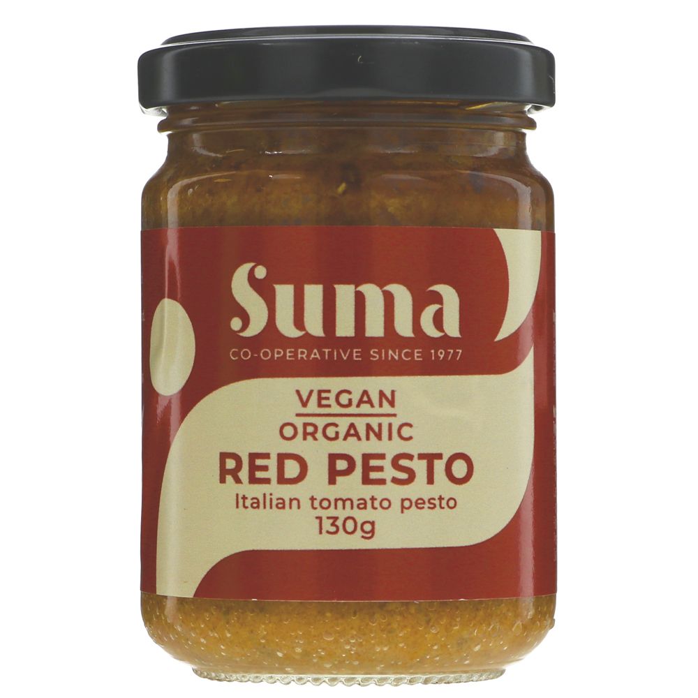 Suma Organic Red Pesto Italian Tomato Paste 130g – AlternativeStores.com