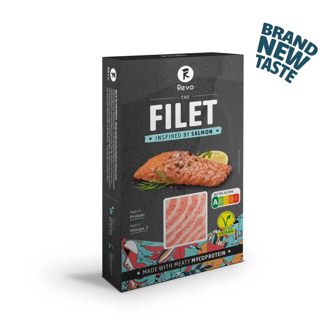 Revo The Filet Pea Protein Salmon Style Fillet 100g – AlternativeStores.com
