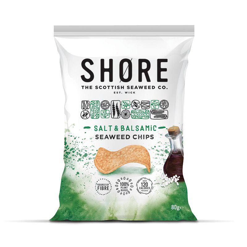 Shore Salt & Balsamic Seaweed Chips 80g – AlternativeStores.com