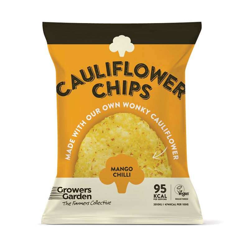 Growers Garden Cauliflower Chips Mango Chill 84g – AlternativeStores.com