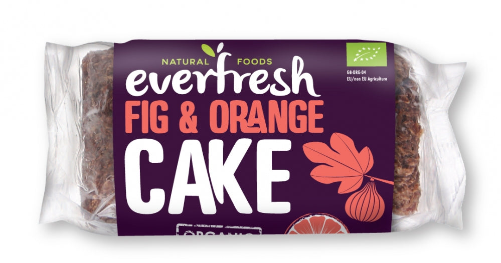Everfresh Natural Foods Organic Fig and Orange Cake - 400g ...