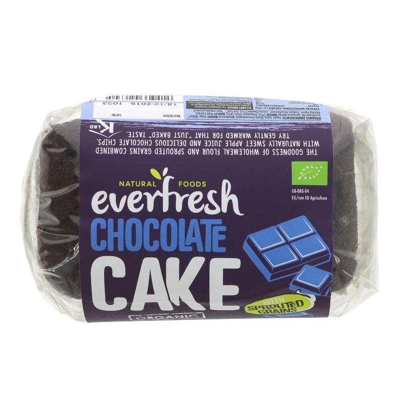 Everfresh Natural Foods Sprouted Organic Chocolate Cake - 350g ...