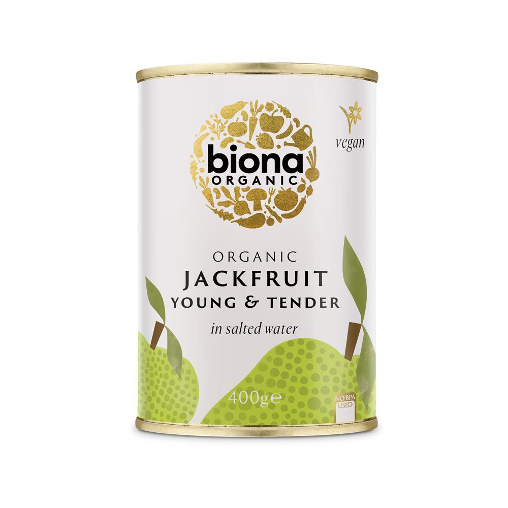 Biona Organic Young & Tender Jackfruit in Salted Water 400g ...