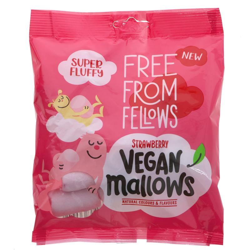 Free From Fellows Strawberry Marshmallows 105g – AlternativeStores.com