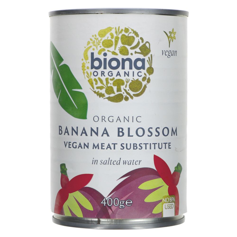 Biona Organic Banana Blossom in Salted Water 400g – AlternativeStores.com