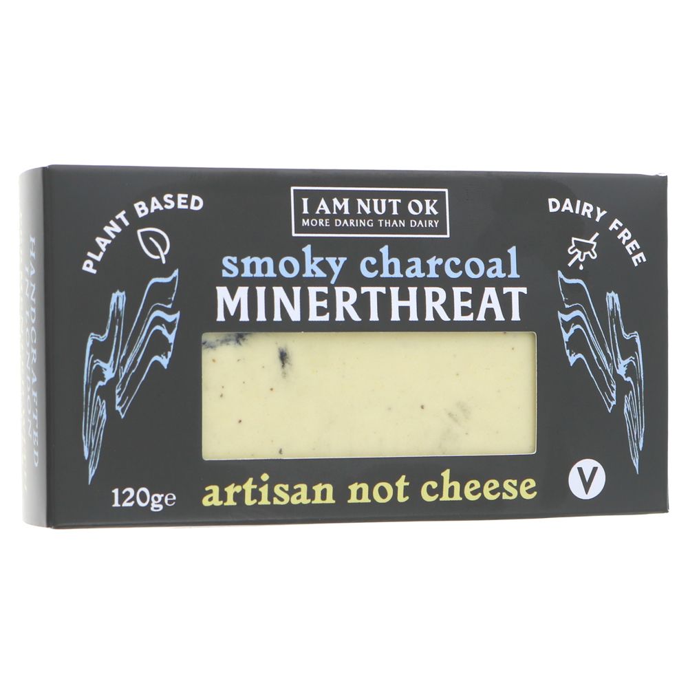 I Am Nut Ok Smoky Charcoal Minerthreat Artisan Not Cheese 120g ...